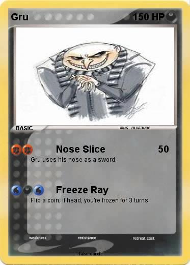 Pokémon Gru 158 158 - Nose Slice - My Pokemon Card