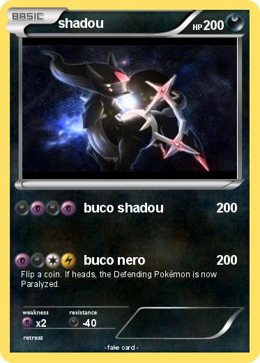 Pokémon shadou 2 2 - buco shadou - My Pokemon Card