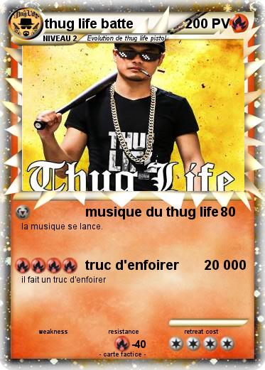Pokémon thug life batte - musique du thug life - Ma carte Pokémon