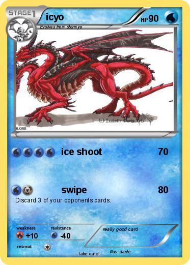 Pokémon icyo - ice shoot - My Pokemon Card