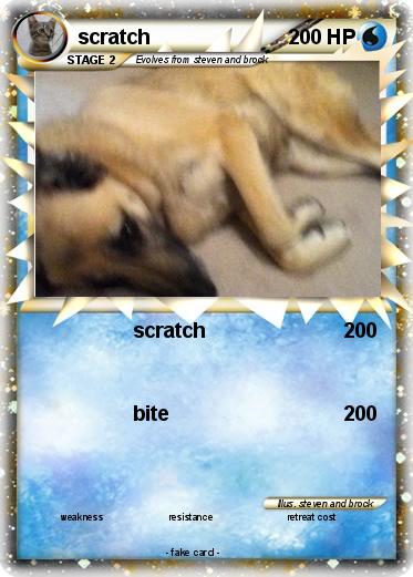 Pokémon scratch 36 36 - scratch - My Pokemon Card