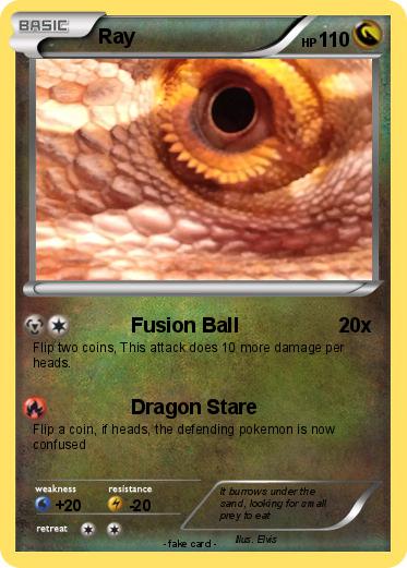 Pokémon Ray 740 740 - Fusion Ball - My Pokemon Card