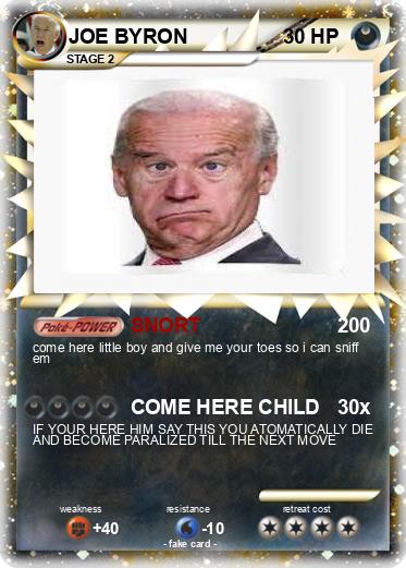 Pokémon JOE BYRON 5 5 - SNORT - My Pokemon Card