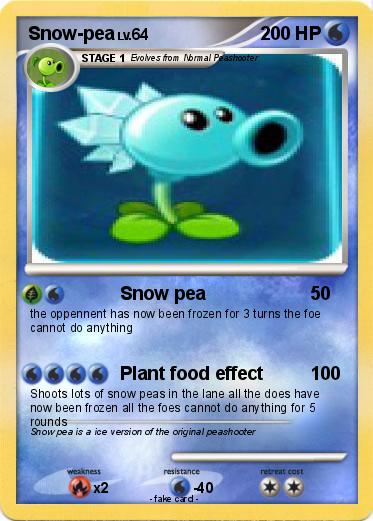 Pokémon Snow pea 70 70 - Snow pea - My Pokemon Card