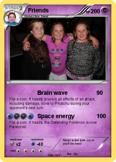 Pokémon Friends 187 187 - Brain wave - My Pokemon Card