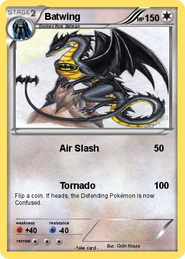 Pokémon Batwing 3 3 - Air Slash - My Pokemon Card