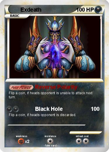 Pokémon Exdeath 10 10 - Reverse Polarity - My Pokemon Card