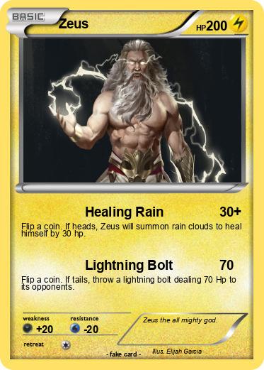 Pokémon Zeus 2116 2116 - Healing Rain - My Pokemon Card
