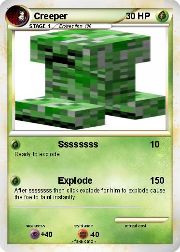 Pokémon Creeper 5208 5208 - Ssssssss - My Pokemon Card