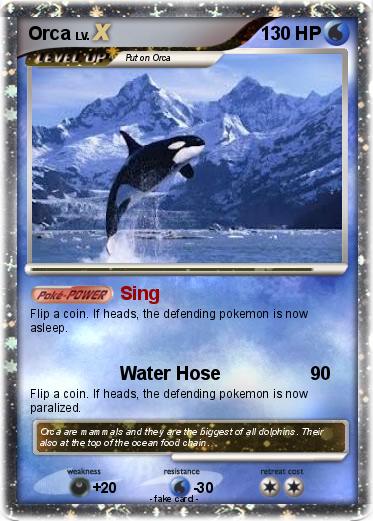Pokémon Orca 44 44 - Sing - My Pokemon Card