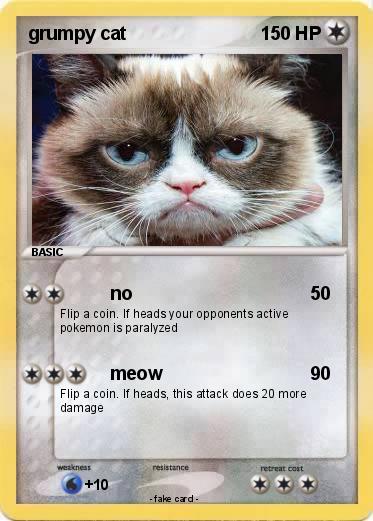 Pokémon grumpy cat 452 452 - no - My Pokemon Card
