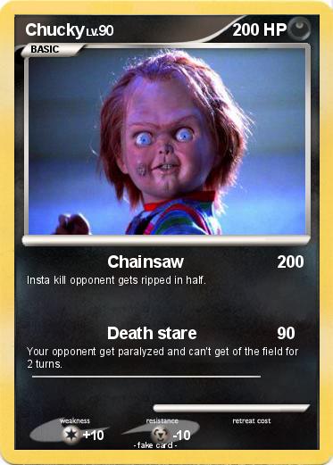 Pokémon Chucky 360 360 - Chainsaw - My Pokemon Card