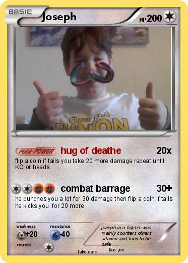 Pokémon Joseph 655 655 - hug of deathe - My Pokemon Card