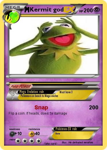 Pokémon Kermit god 1 1 - Snap - My Pokemon Card