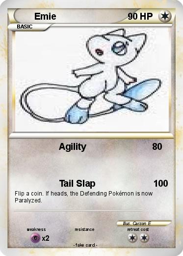 Pokémon Emie 4 4 - Agility - My Pokemon Card