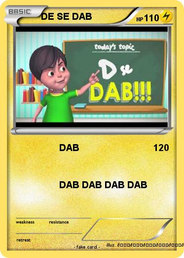 Pokémon DE SE DAB 1 1 - DAB - My Pokemon Card