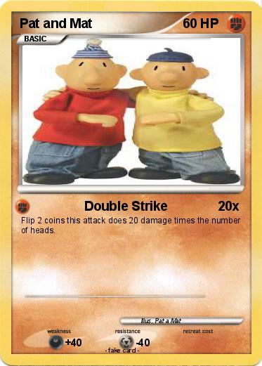 Pokémon Pat and Mat - Double Strike - My Pokemon Card