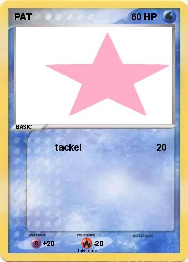 Pokémon PAT 52 52 - tackel - My Pokemon Card