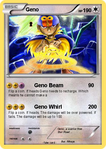 Pokémon Geno 93 93 - Geno Beam - My Pokemon Card