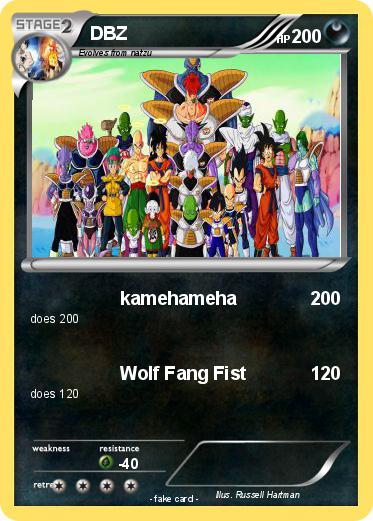 Pokémon DBZ 95 95 - kamehameha - My Pokemon Card