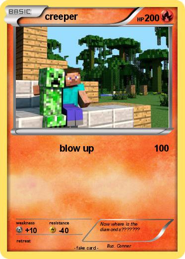 Pokémon creeper 6422 6422 - blow up - My Pokemon Card