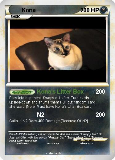 Pokémon Kona 12 12 - Kona's Litter Box - My Pokemon Card