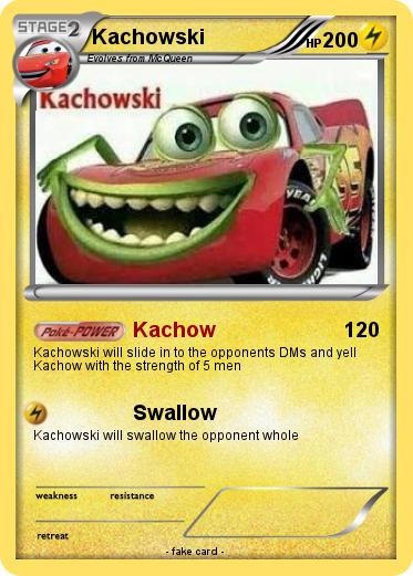 Pokémon Kachowski 2 2 - Kachow - My Pokemon Card