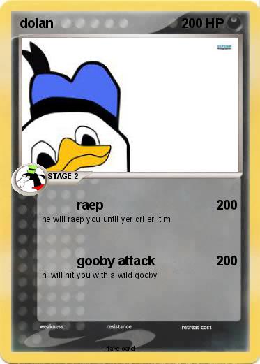 Pokémon dolan 36 36 - raep - My Pokemon Card
