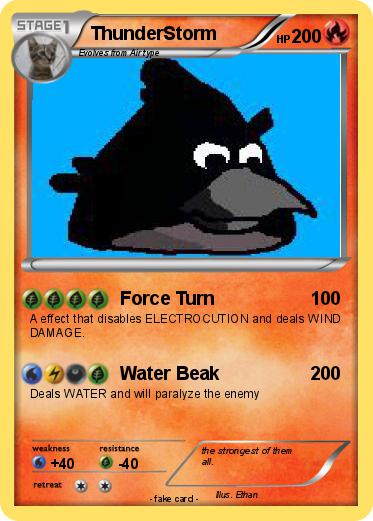 Pokémon ThunderStorm 47 47 - Force Turn - My Pokemon Card