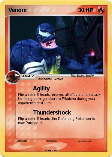 Pokémon Venom 655 655 - Agility - My Pokemon Card