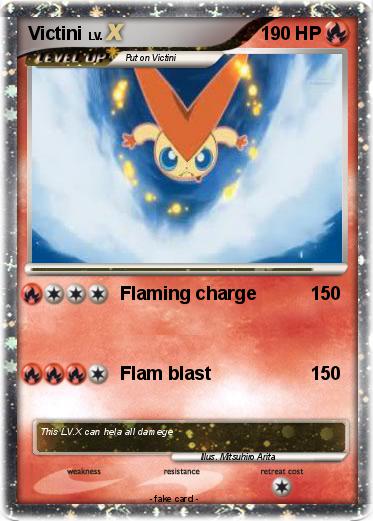 Pokémon Victini 2978 2978 - Flaming charge - My Pokemon Card