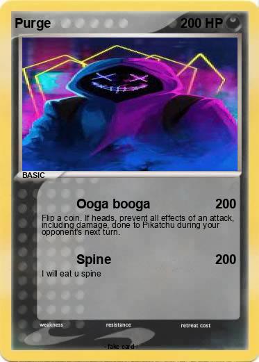 Pokémon Purge 23 23 - Ooga booga - My Pokemon Card