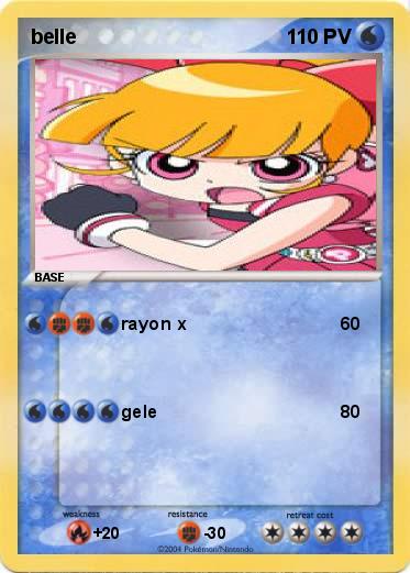 Pokémon belle 13 13 - rayon x - Ma carte Pokémon