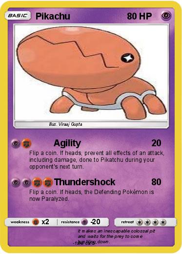 Pokémon Trapinch 60 60 - gnaw - My Pokemon Card