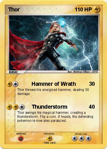 Pokémon Thor 719 719 - Hammer of Wrath - My Pokemon Card