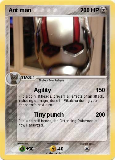 Pokémon Ant man 38 38 - Agility - My Pokemon Card
