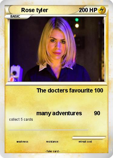 Pokémon Rose tyler 16 16 - The docters favourite - My Pokemon Card