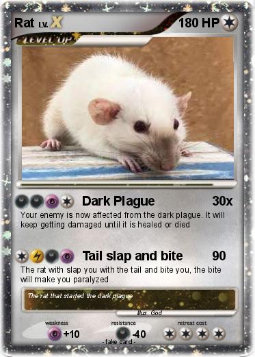 Pokémon Rat 403 403 - Dark Plague - My Pokemon Card