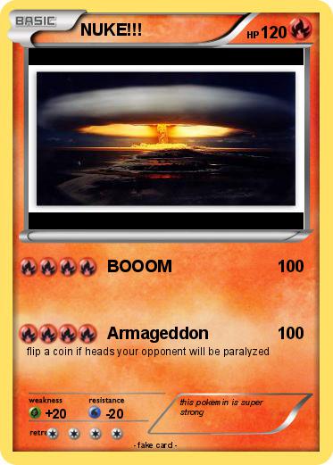 Pokémon NUKE 380 380 - BOOOM - My Pokemon Card