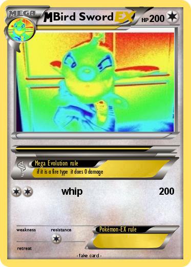 Pokémon Bird Sword - whip - My Pokemon Card