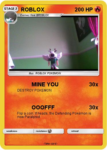 Pokémon ROBLOX 869 869 - MINE YOU - My Pokemon Card