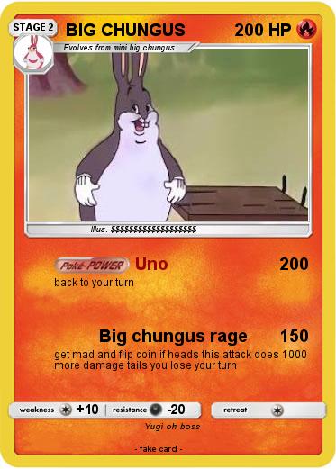 Pokémon BIG CHUNGUS 406 406 - Uno - My Pokemon Card