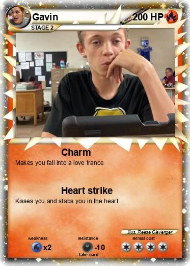 Pokémon Gavin 380 380 - Charm - My Pokemon Card