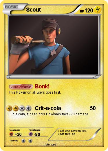Pokémon Scout 400 400 - Bonk! - My Pokemon Card