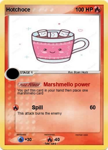 Pokémon Hotchoce - Marshmello power - My Pokemon Card