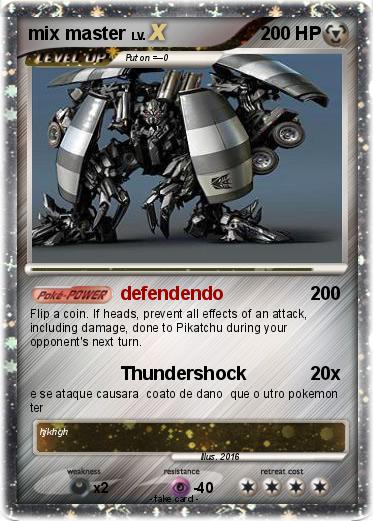 Pokémon mix master 3 3 - defendendo - My Pokemon Card