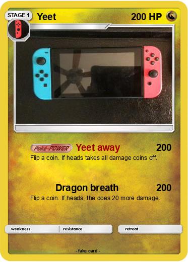 Pokémon Yeet 302 302 - Yeet away - My Pokemon Card