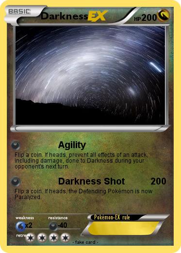 Pokémon Darkness 1313 1313 - Agility - My Pokemon Card