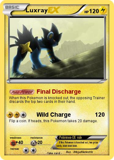 Pokémon Luxray 925 925 - Final Discharge - My Pokemon Card