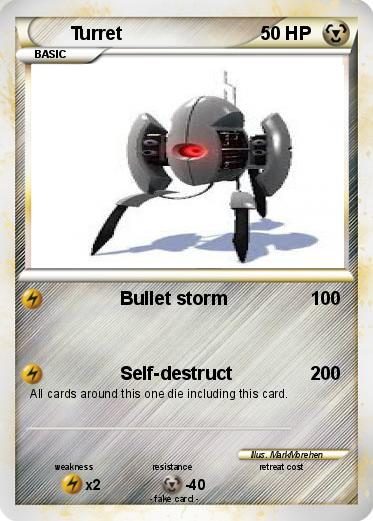 Pokémon Turret 41 41 - Bullet storm - My Pokemon Card